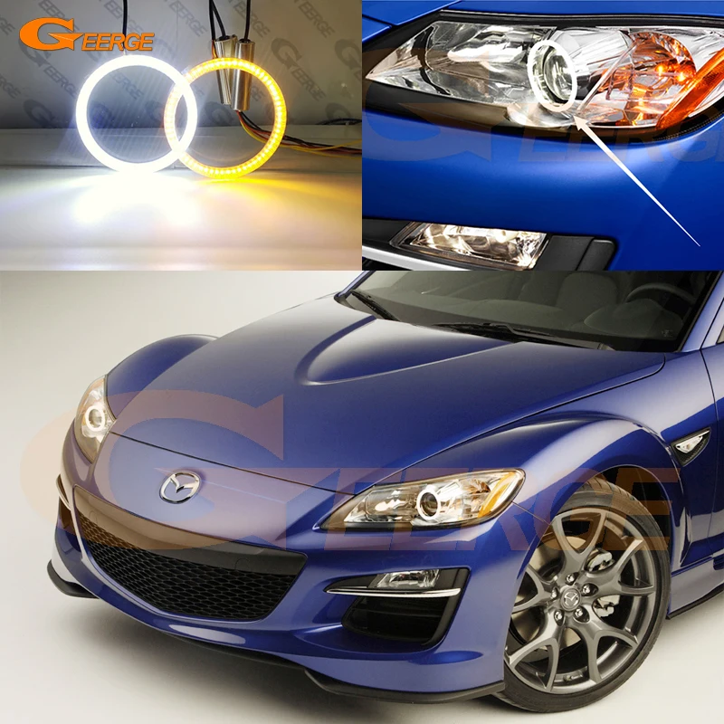 Mazda Rx8 Custom Headlights