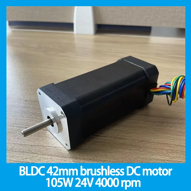 BLDC-42mm-brushless-DC-motor-105W-24V-4000-rpm-Body-length-100mm ...