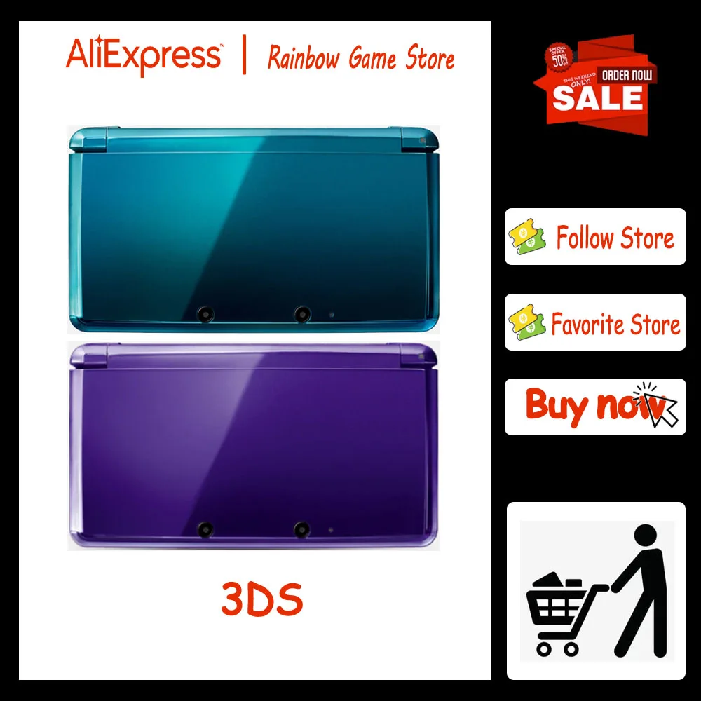 Classic-video-game-console-Nintend-3ds-original-touch-screen-3DS-3Dsxl ...