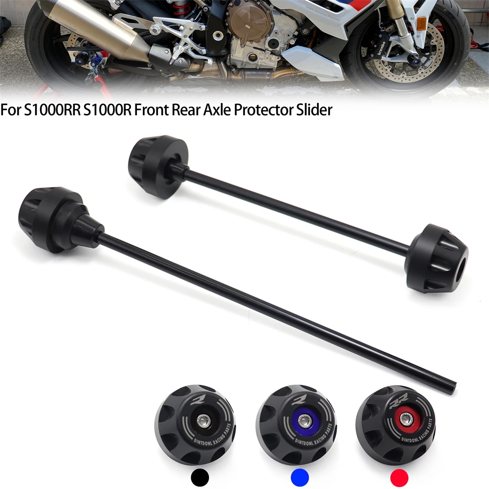 For Bmw S1000rr S1000r 2019-2022 Rear Front Axle Fork Crash Slider ...