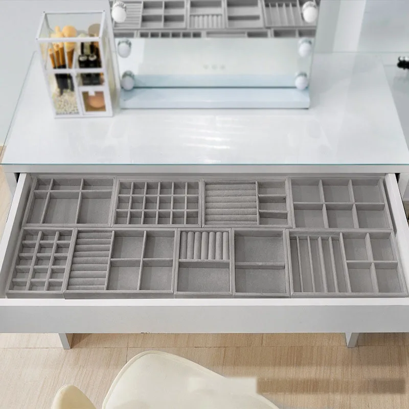 Flock-Jewelry-Box-for-Earrings-and-Stud-Small-Household-Large-Capacity ...