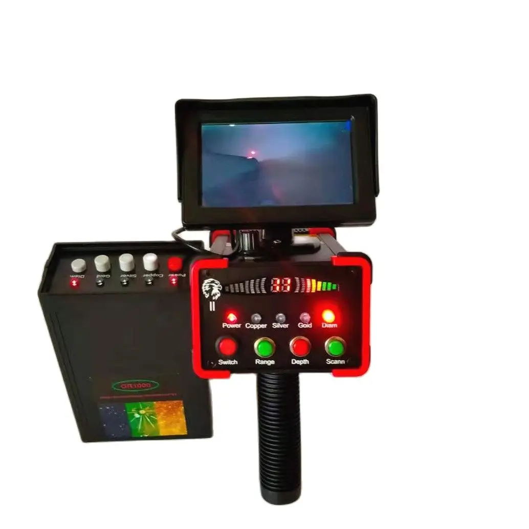 Remote underground metal detector field detection gold, silver, copper ...