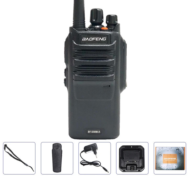 BAOFENG-BF-S56-MAX-Walkie-Talkie-IP67-Waterproof-CB-Radio-10W-High ...