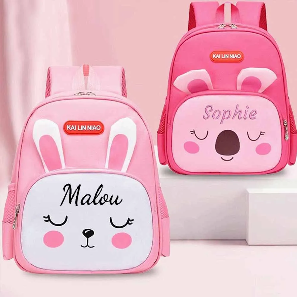 Personalized Embroidered Cartoon Cute Children's Backpack,3-6 Year Old ...
