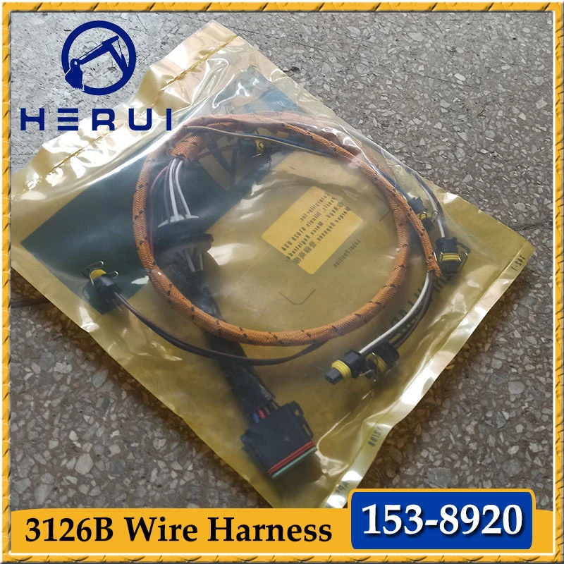 3126 3216B 3126E C 7 Engine Injector Wiring Harness 153 8920 for ...