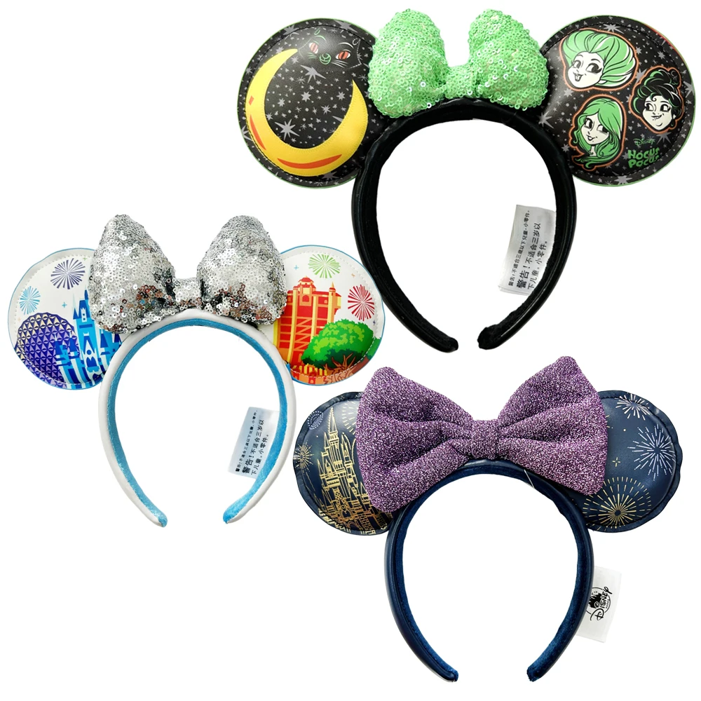 Disney Cartoon Mickey Minnie Mouse Ear Headband Adults/Child Disneyland ...