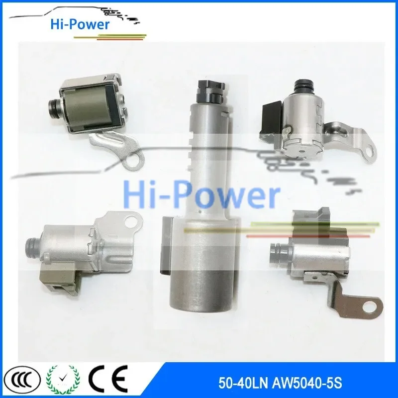 5PCS-x-50-40LN-AW5040-5S-Automatic-Transmission-Solenoid-Kit-for-Volvo ...