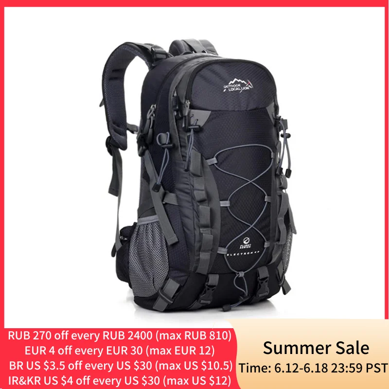 40l Outdoor Trekking Backpack - 40l Men's Backpack Camping Hiking ...