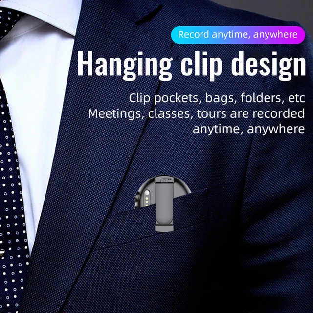 Mini Watch Camera Potable 1080P Clock Video Voice Recorder Outdoor ...