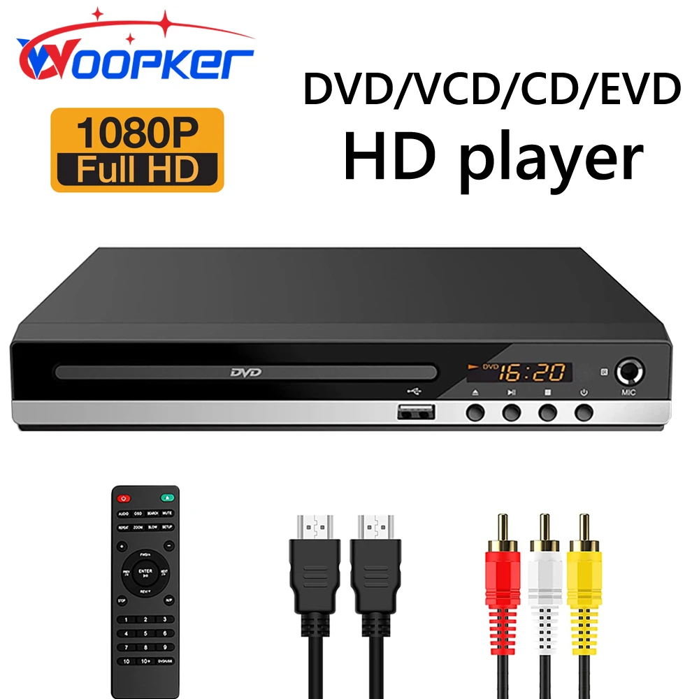 Woopker-B29-HD-Home-DVD-Player-1080P-High-Resolution-CD-EVD-VCD ...