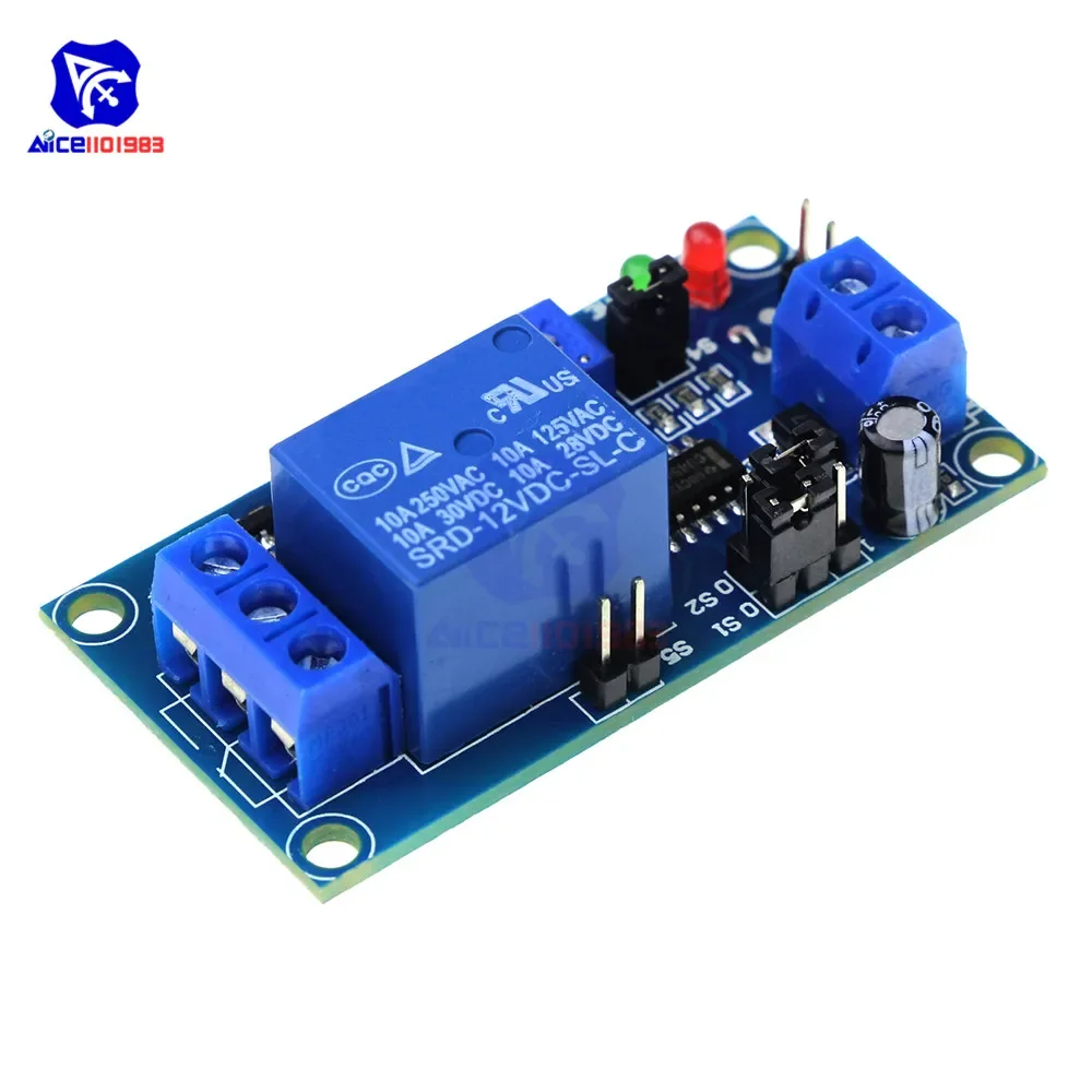 DC-12V-Timer-Delay-Relay-Adjustment-Switch-Controller-Turn-ON-Delay ...