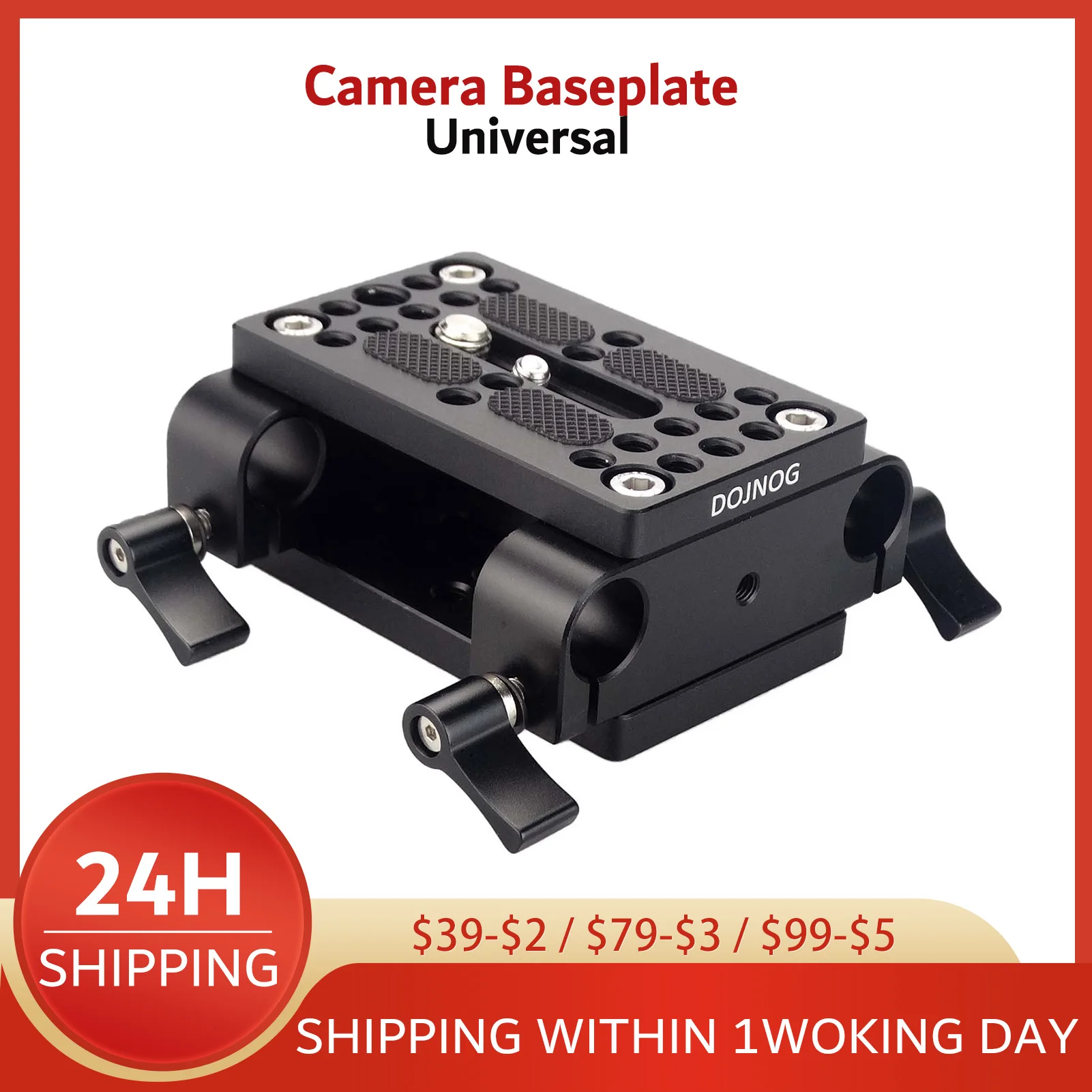 MAGICRIG-Universal-Camera-Cheese-Plate-Baseplate-Kit-with-Dual-15mm-Rod ...