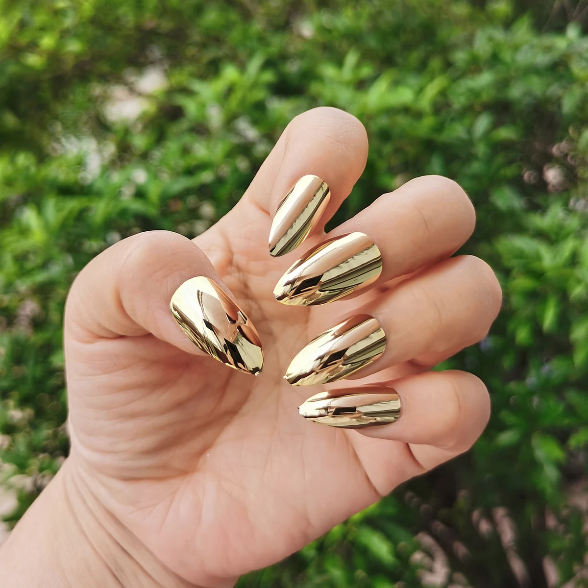 Metallic Gold Nail Polish