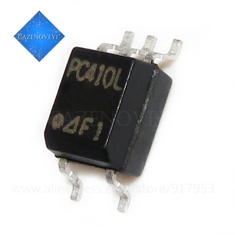 10pcs/lot PC410L0NIP0F PC410LONIPOF PC410LS PC410L SOP-5 Light coupling ...