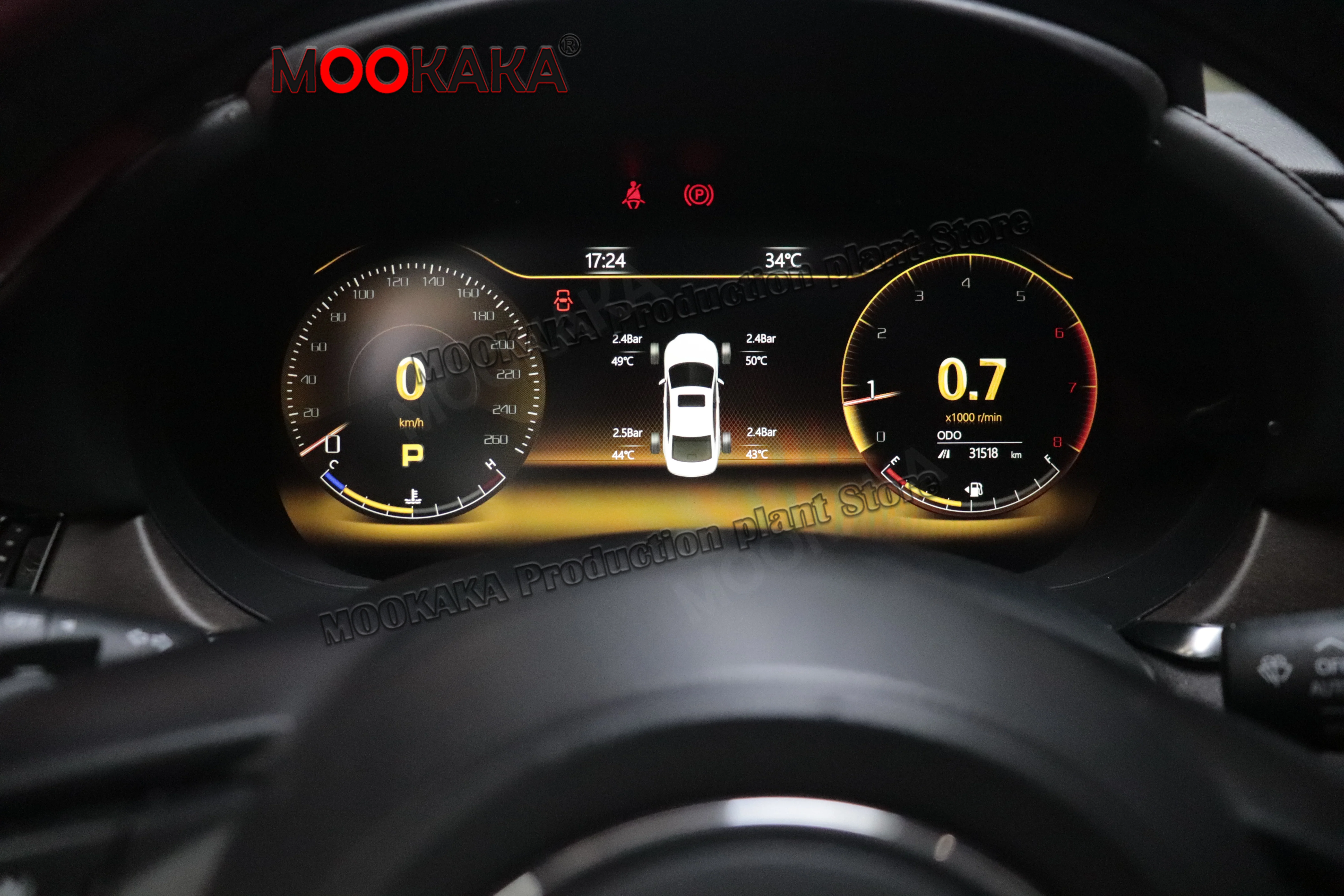 Para mazda 6 atenza mazda CX 5 2017 2021 digital cluster virtual ...