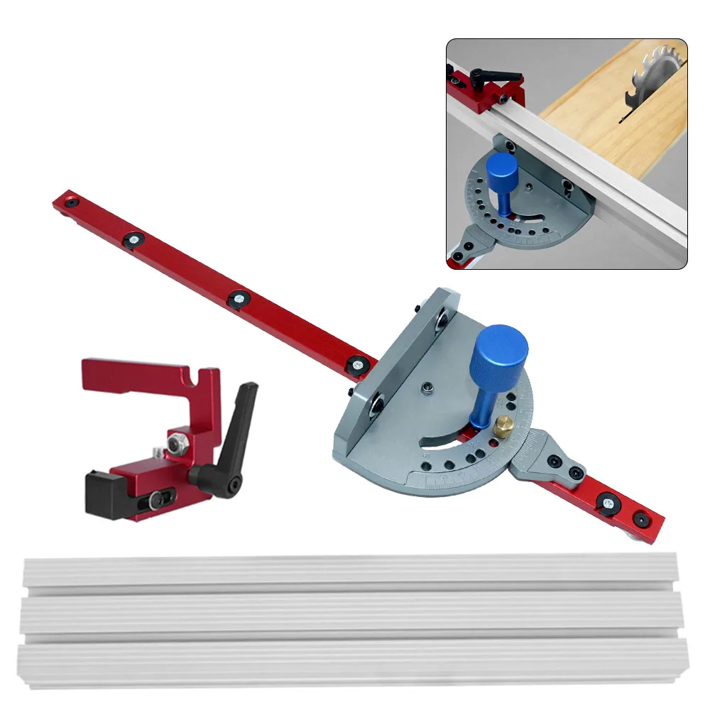 VEVOR Precision Miter Gauge, 18 Aluminum Table Saw Miter