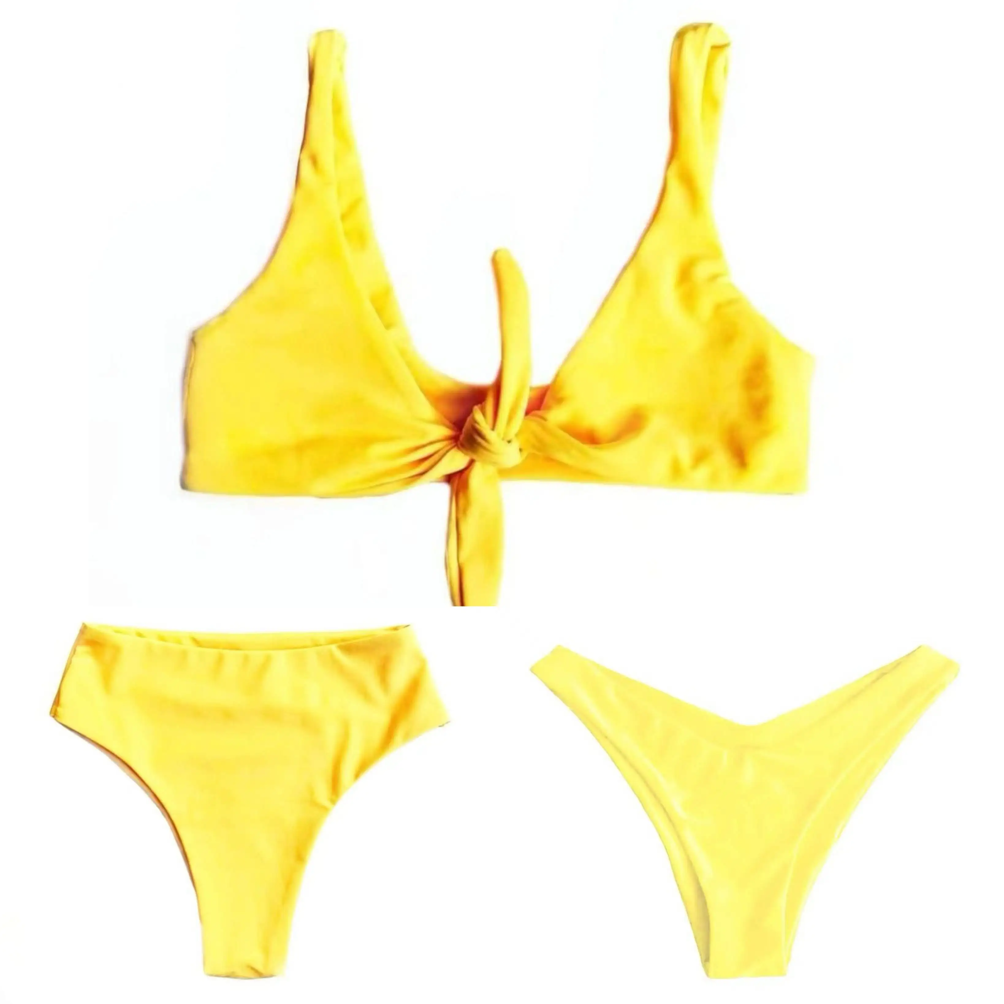Yellow Swimsuits & Swim Trunks Can Be Freely Matched - AliExpress 200000345