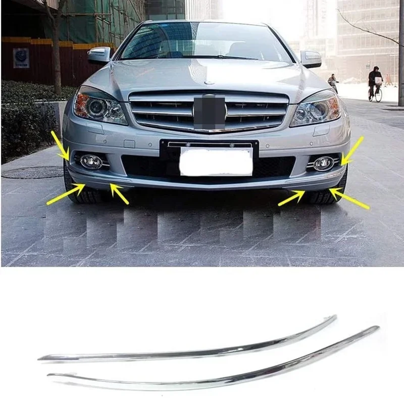 For-Mercedes-Benz-W204-C230-C250-C300-C350-Bumper-Front-Right-Left ...