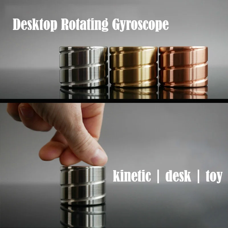 Desktop-Decompression-Rotating-Cylindrical-Gyroscope-Office-Desk-Fidget ...