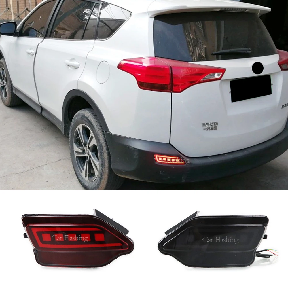 For-Toyota-RAV4-RAV-4-2013-2014-2015-Car-Rear-Bumper-Light-Warming-turn ...