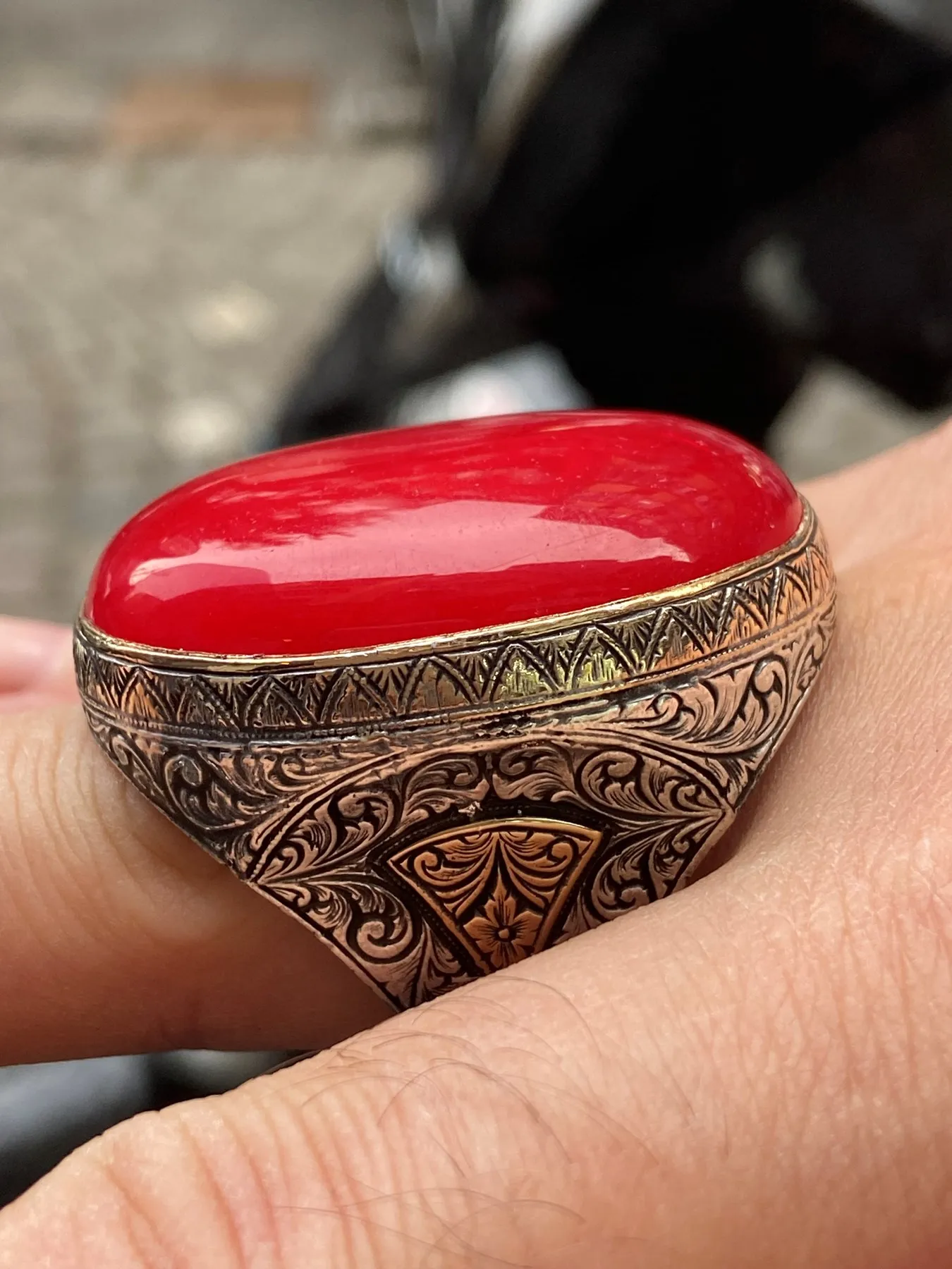 Batu Giok Merah