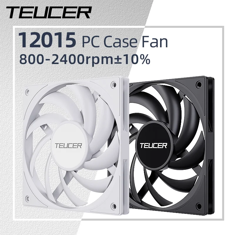 Teucer-UT-12015-Ultrathin-15mm-Thinckness-12cm-Chassis-Fan-12V-4Pin-PWM ...