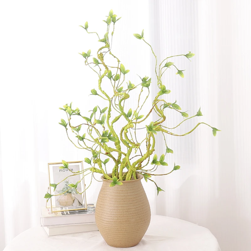 110cm, Planta verde Artificial de rama larga de espuma, árbol muerto ...