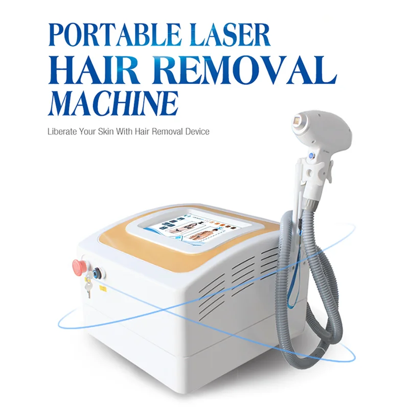 Portable 808nm Diode Laser Hair Removal 3 Wavelength Permanent Painless ...
