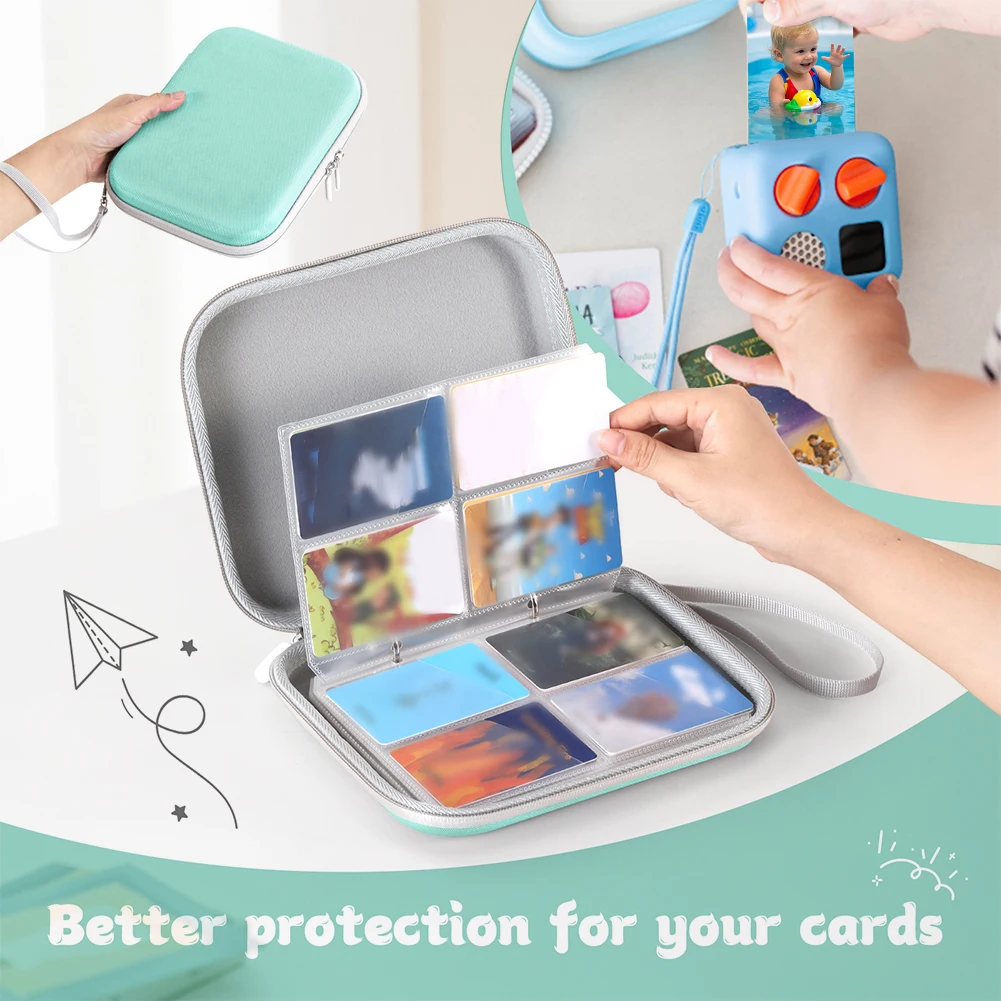 Card Holder Case for Yoto Cards Card Binder Holder with Zipper ...