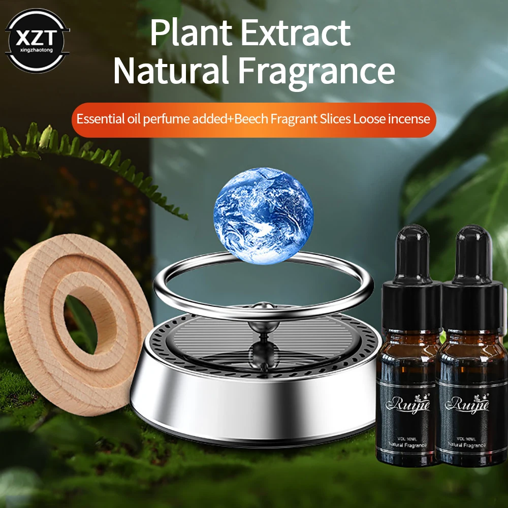 Solar-Car-Perfume-Rotating-Aromatherapy-Air-Freshener-Auto-Decoration ...