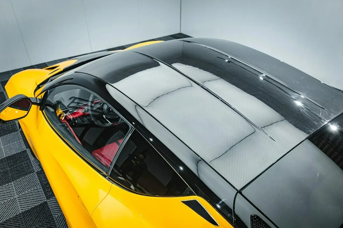 Sleek-Aesthetic FORLotus Emira 2021-2024 Dry Carbon Fiber Car Roof Body ...