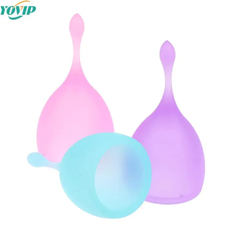 Vagina-Period-Health-With-Ring-Menstrual-Medical-Silicon-Cup-Reusable ...