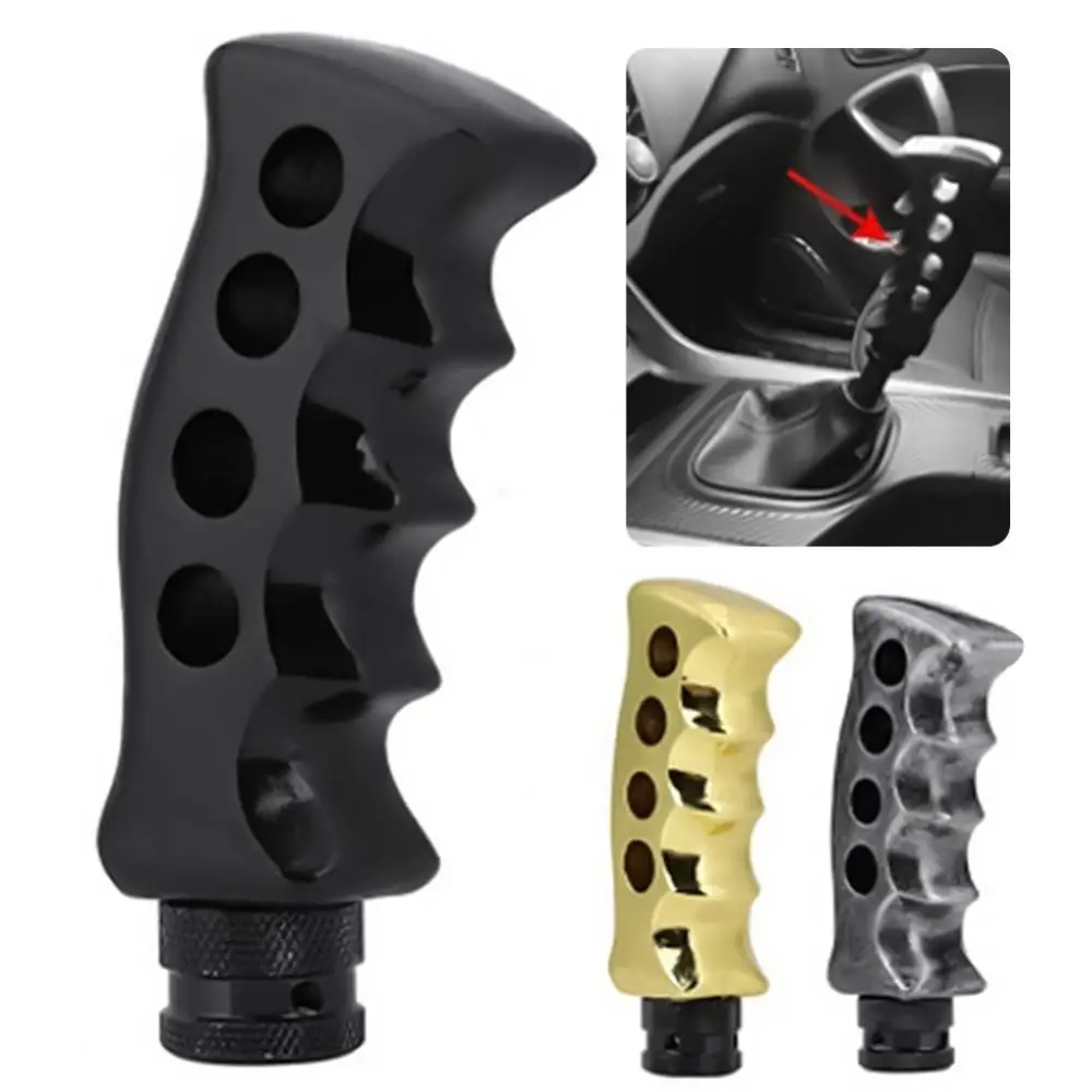 Manual Shift Knob Universal Manual Transmission Car Gun Grip Knife ...