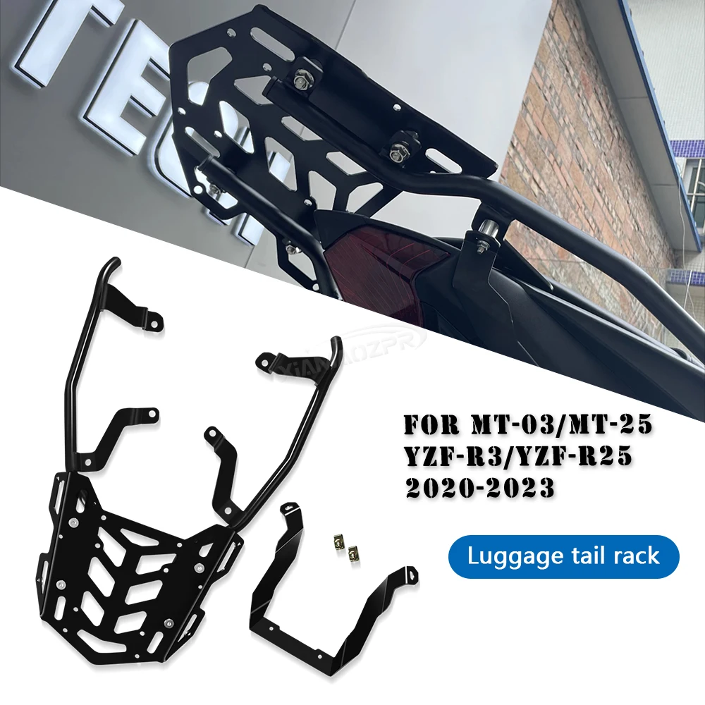 for-YZF-R3-MT-03-MT-25-YZF-R2520-23-motorcycle-rear-shelf-tail-rack ...