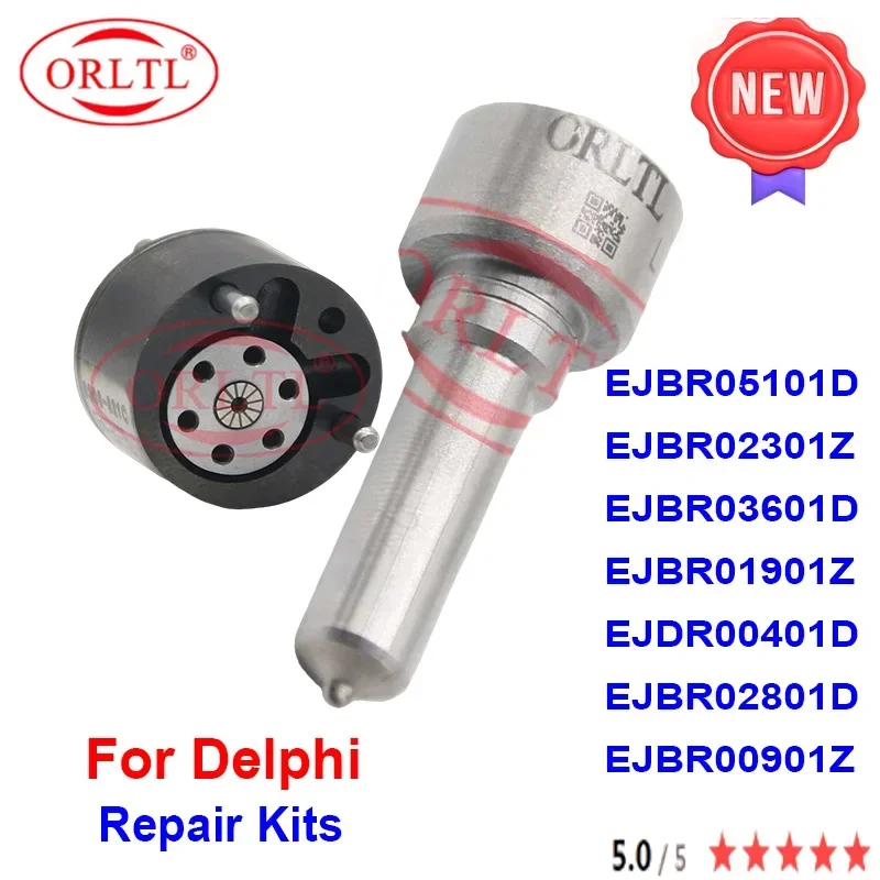 ORLTL Nozzle+Valve Repair Kits For DELPHI INJECTOR EJBR05101D ...