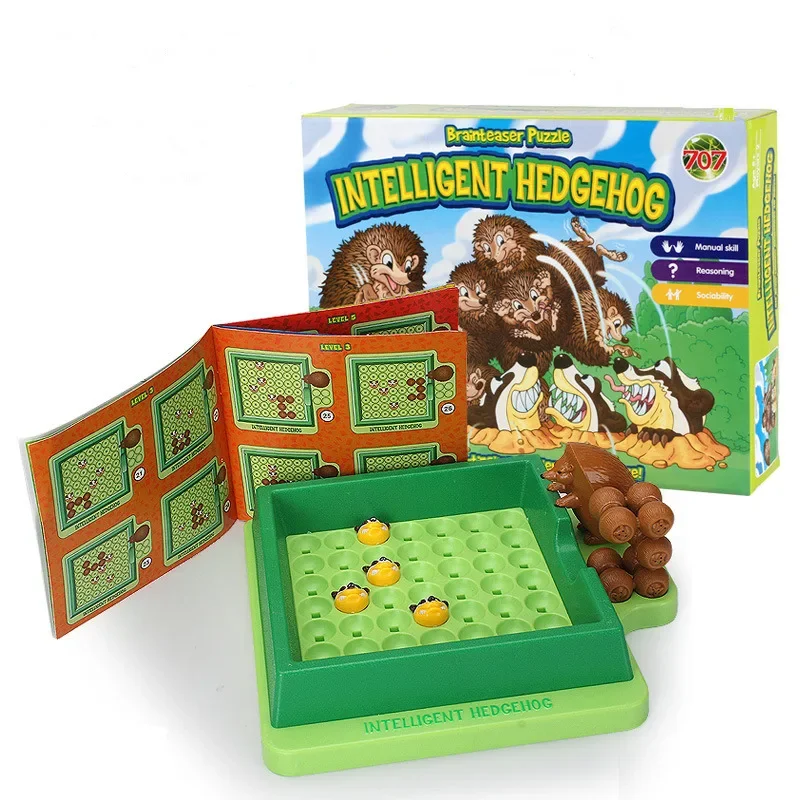 Intelligent-Hedgehog-Board-Game-Brain-Teaser-Puzzle-Family-Games ...