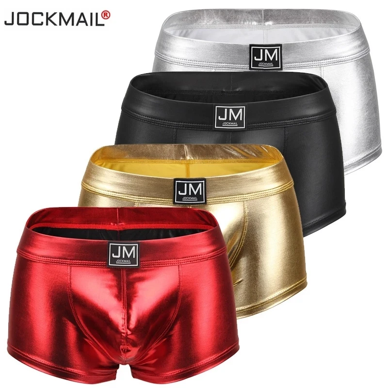 Boxers-en-cuir-PU-pour-hommes-sous-v-tements-masculins-sexy-cale-ons ...