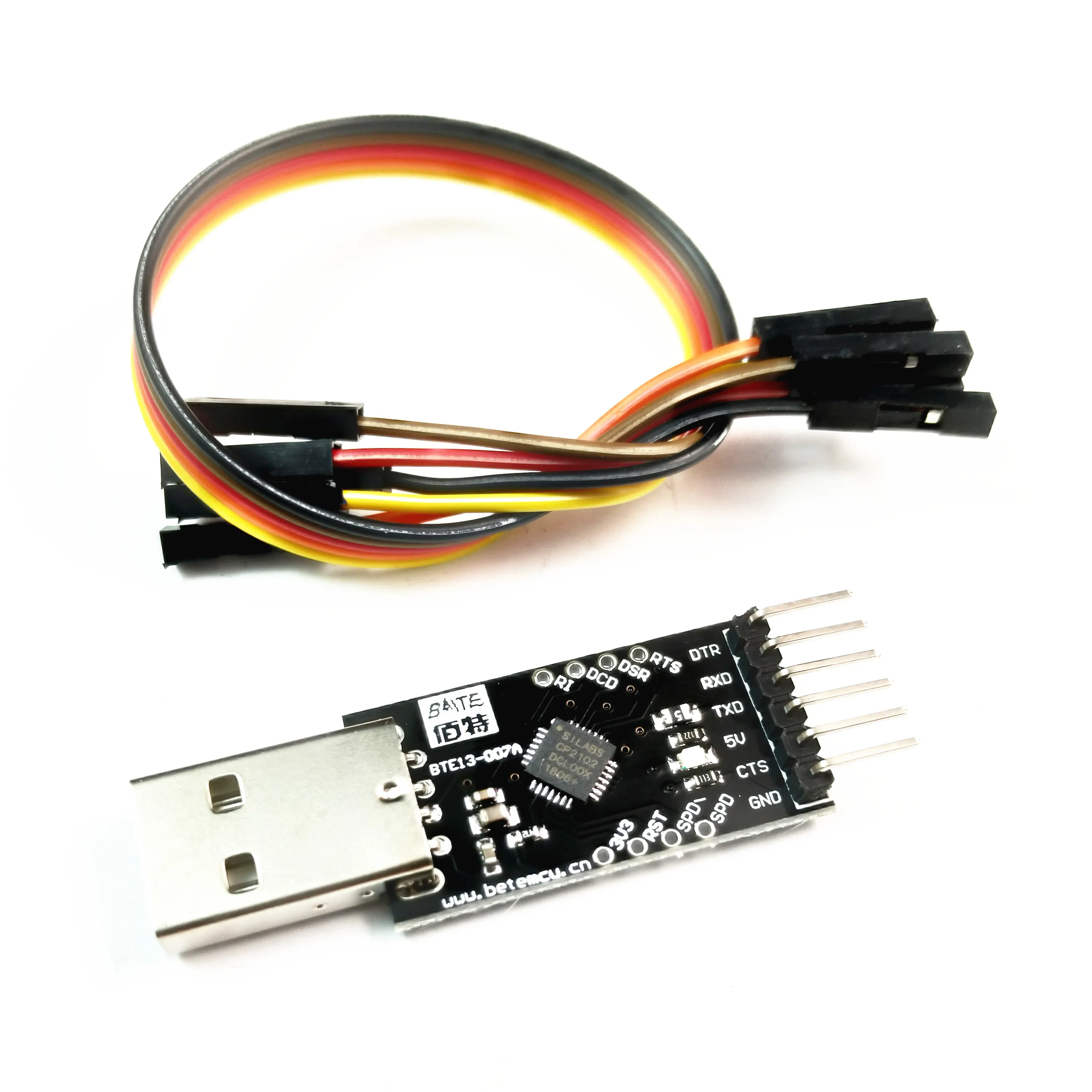 CH9102X USB 2.0 to TTL UART 6PIN Module Serial Converter Replace CP2102 ...