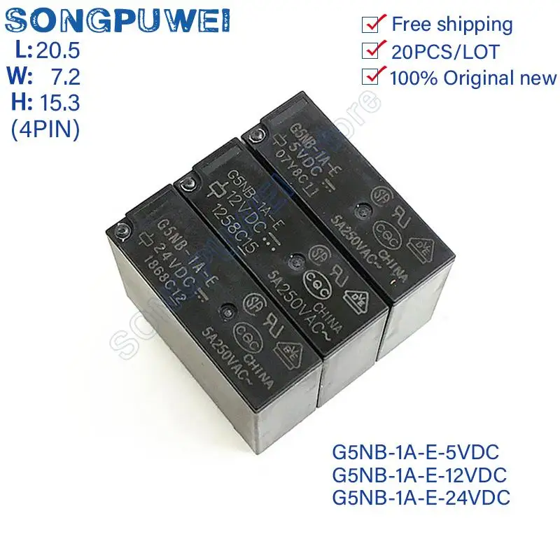 Free-shipping-20Pcs-Original-G5NB-1A-E-5V-G5NB-1A-E-12V-G5NB-1A-E-24V.jpg