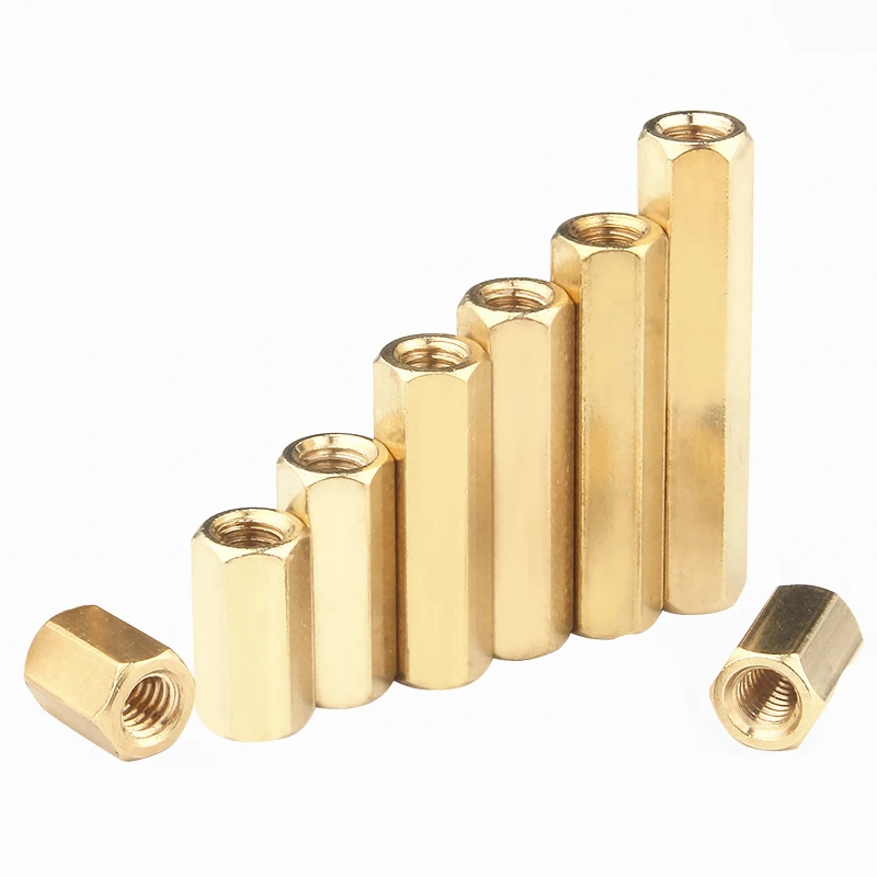Hex-Brass-standoffs-M2-M2-5-M3-M4-female-to-female-Double-Pass-Column ...