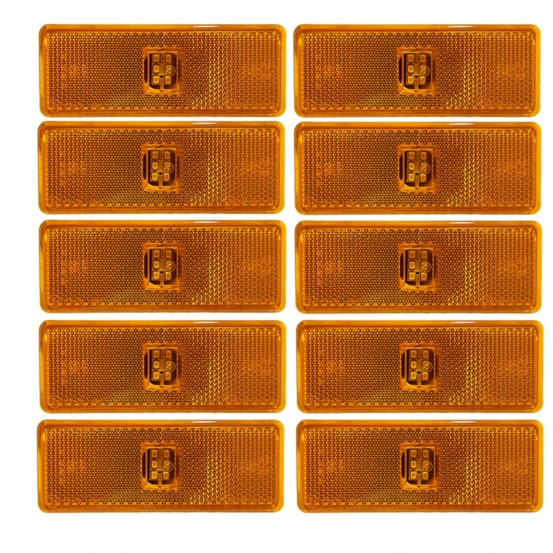 LED-Side-Marker-Lamp-Amber-Lights-Reflector-For-Mercedes-Actros-Atego ...