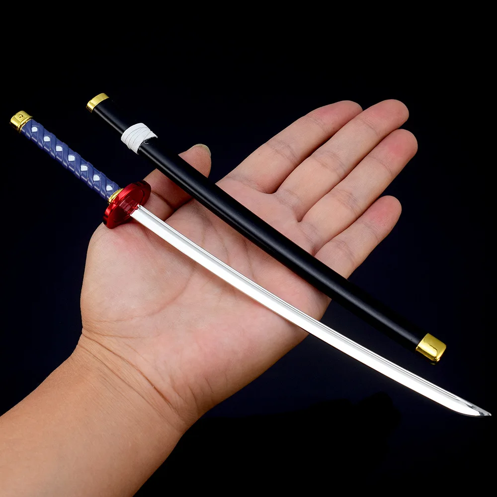 26cm-Tenseiga-Katana-Keychain-Inuyasha-Anime-Peripherals-Samurai-Sword ...