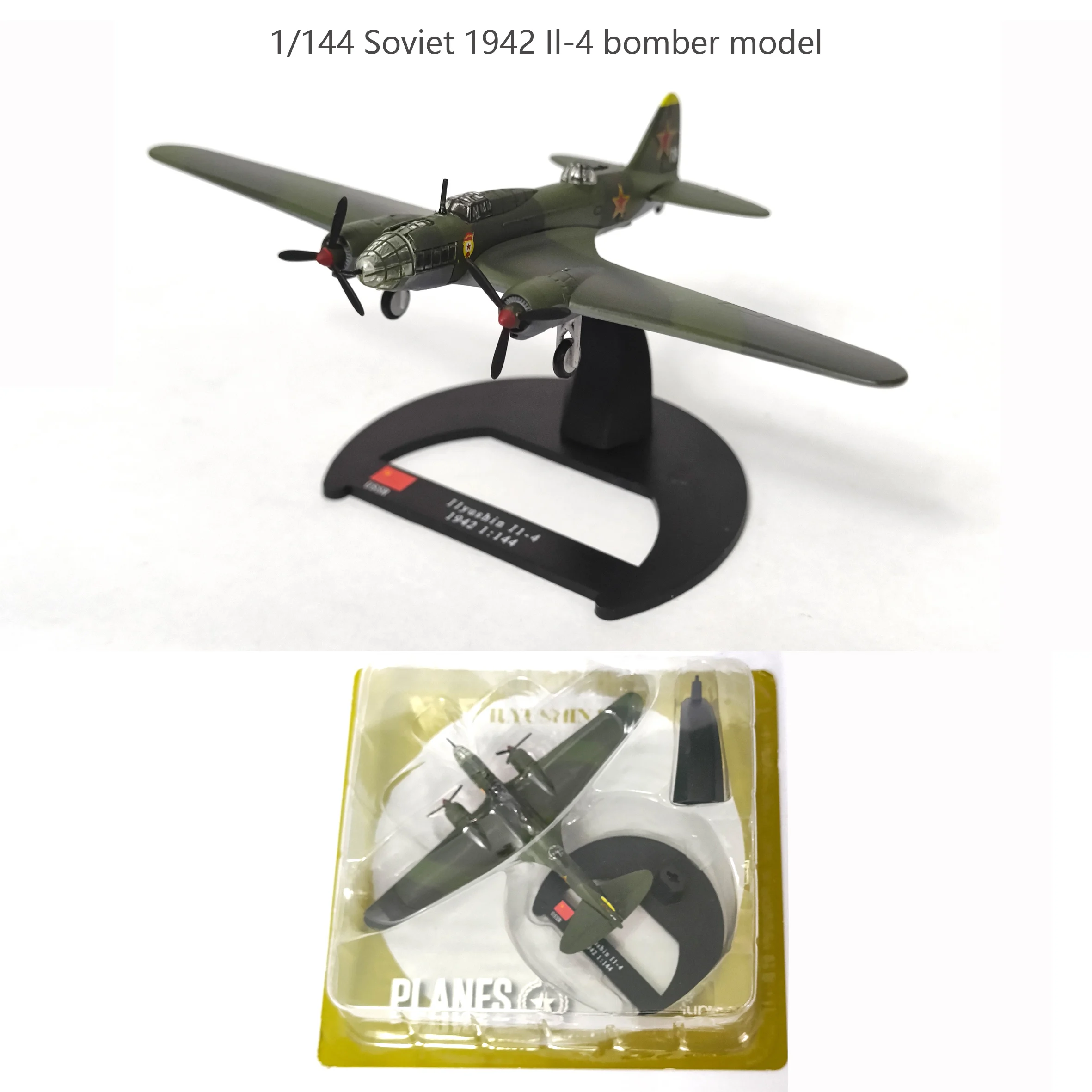 Special-price-out-of-print-1-144-Soviet-1942-Il-4-bomber-model-Alloy ...