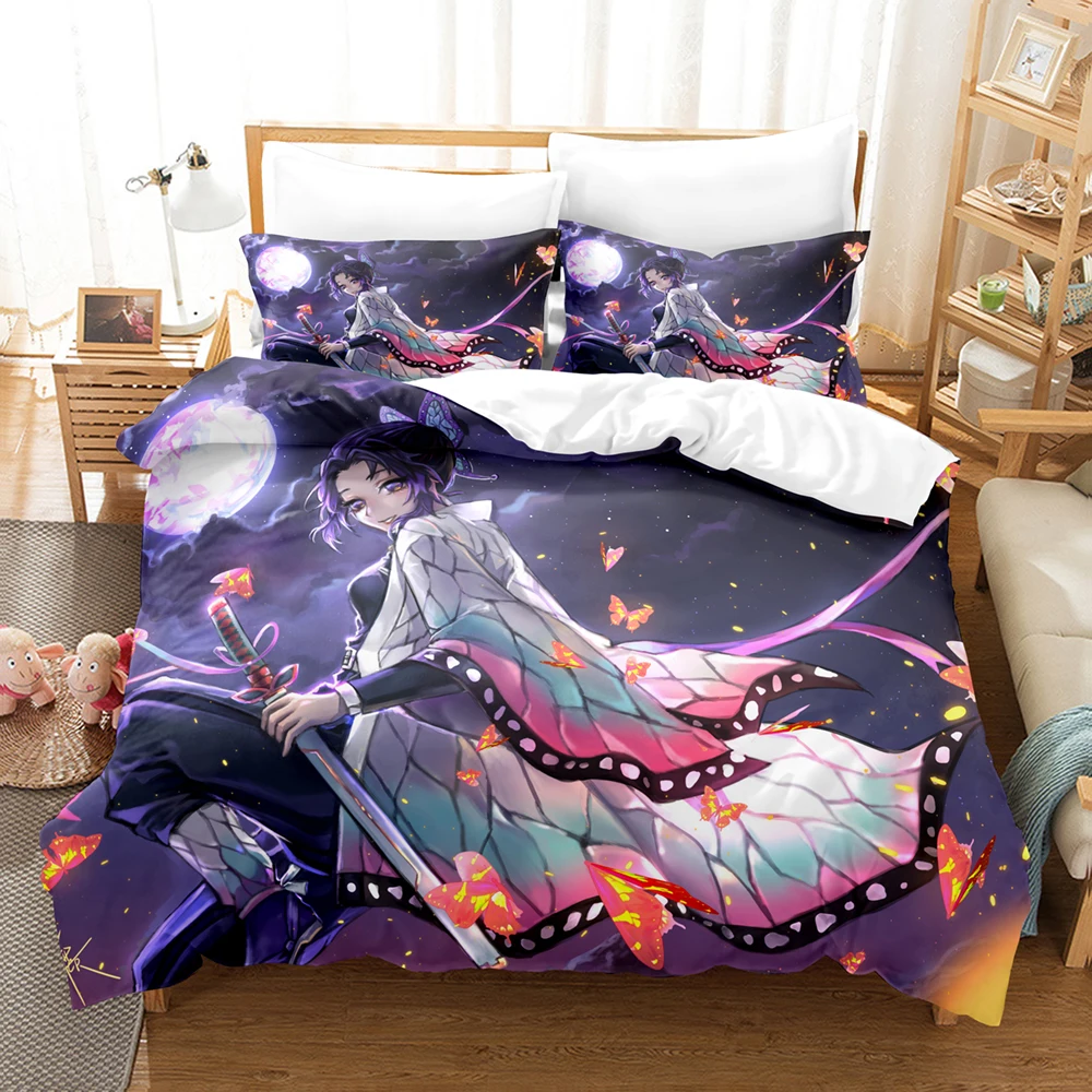 3D-Print-Kochou-Shinobu-Bed-Linen-Anime-Demon-Slayer-Bedding-Set ...