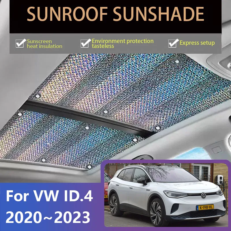 Sunroof-Sunshades-For-Volkswagen-VW-ID-4-ID4-Crozz-2020-2023-2022 ...