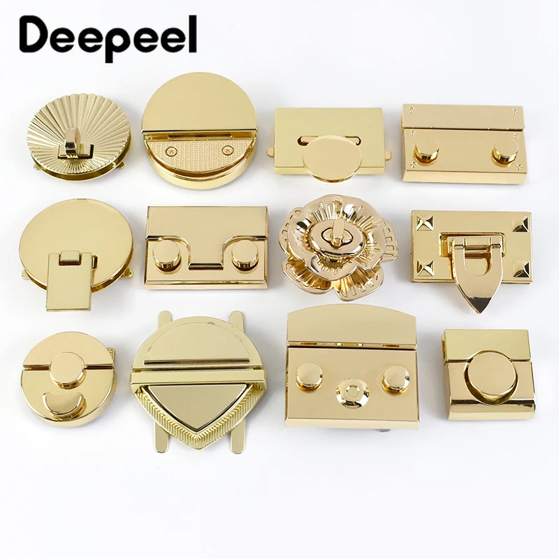 1Pc-Gold-Metal-Clasp-Turn-Lock-Twist-Locks-Bag-Decoration-Buckles ...