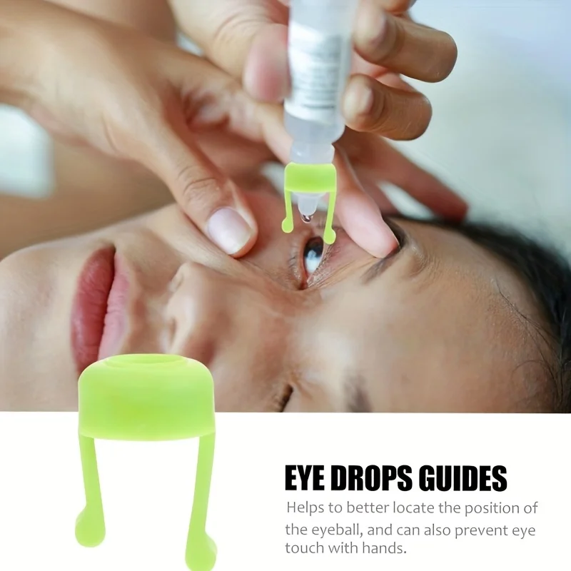 Easy to use silicone eye drop dispenser aid for the elderly and ...