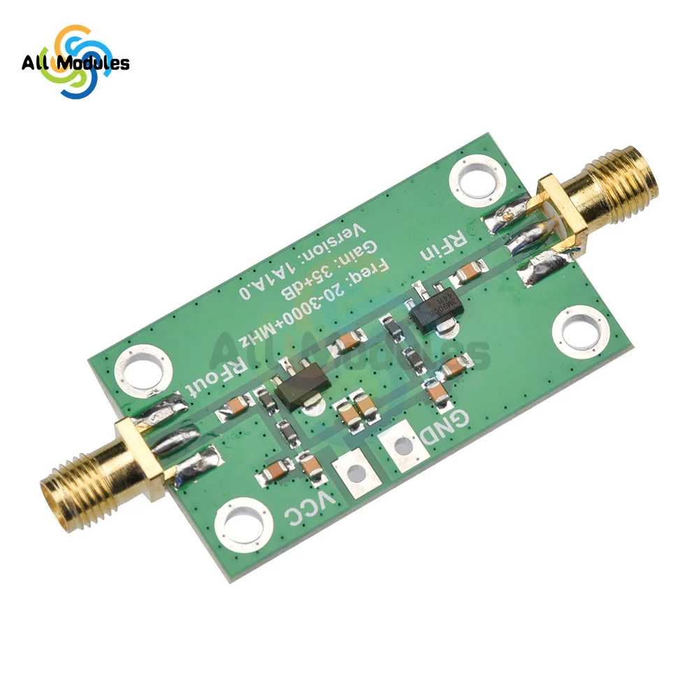 Gain Low Noise Lna Rf Broadband Amplifier Module 20-3000mhz 35db High ...