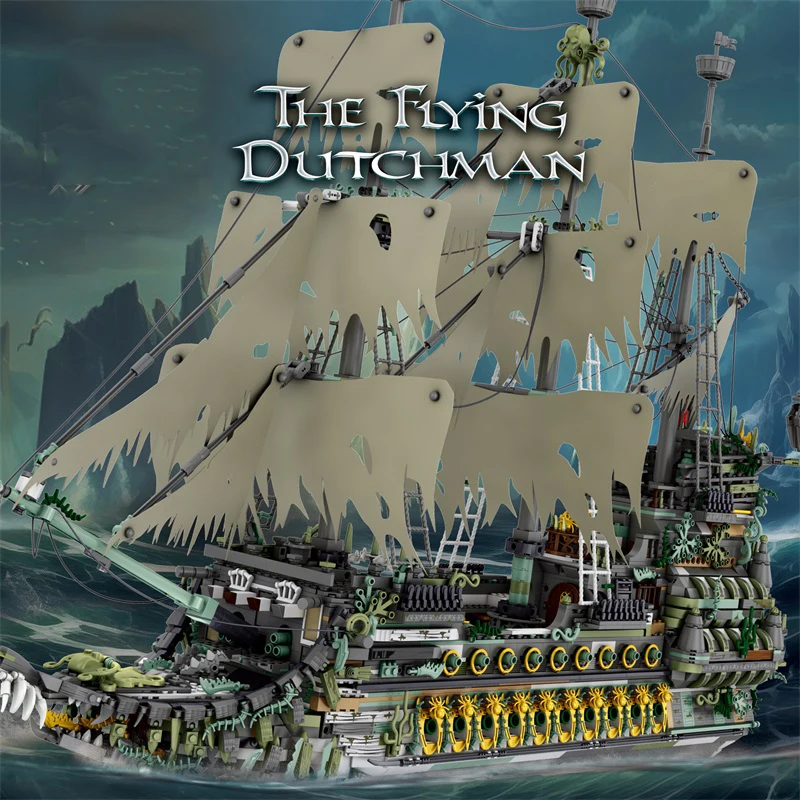 Lego Pirates Of The Caribbean Flying Dutchman Instructions