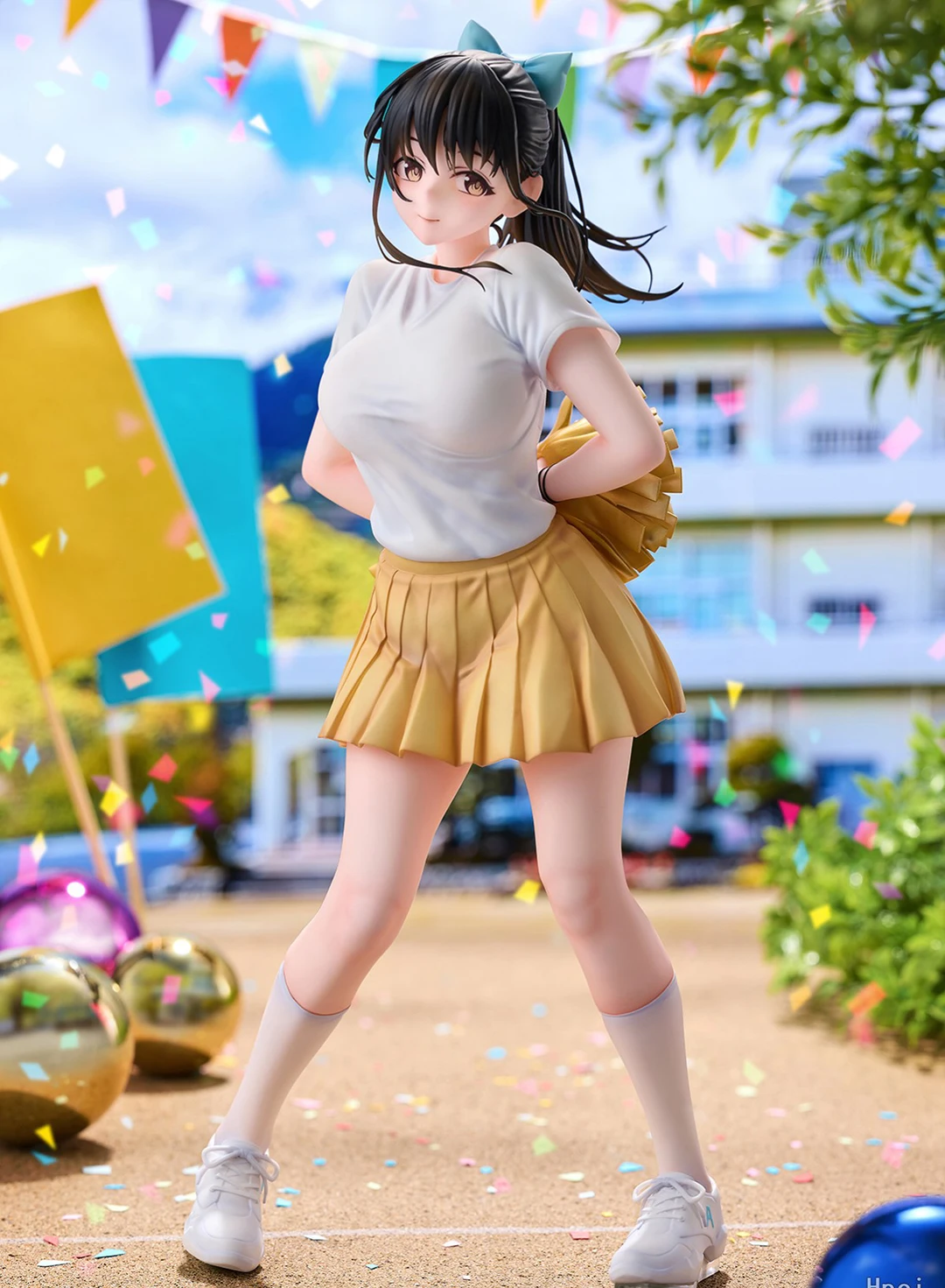 Cheerleader-Aya-illustration-by-jonsun-1-6-Anime-PVC-Action-Figure-Toy ...